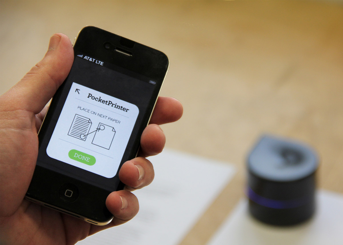 Zuta Labs lance une imprimante miniature | Pocket Printer