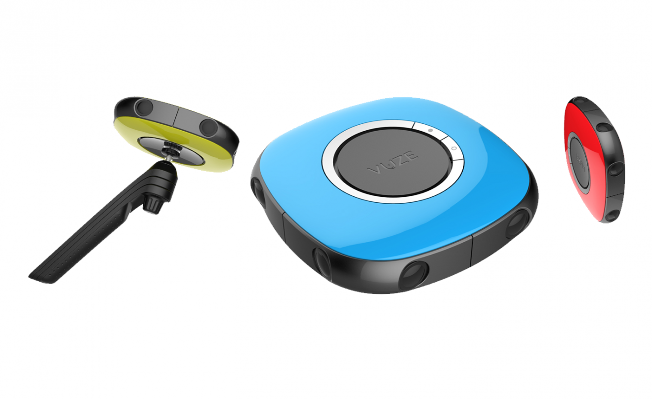 VUZE, une nouvelle caméra 360° qui filme en 4K