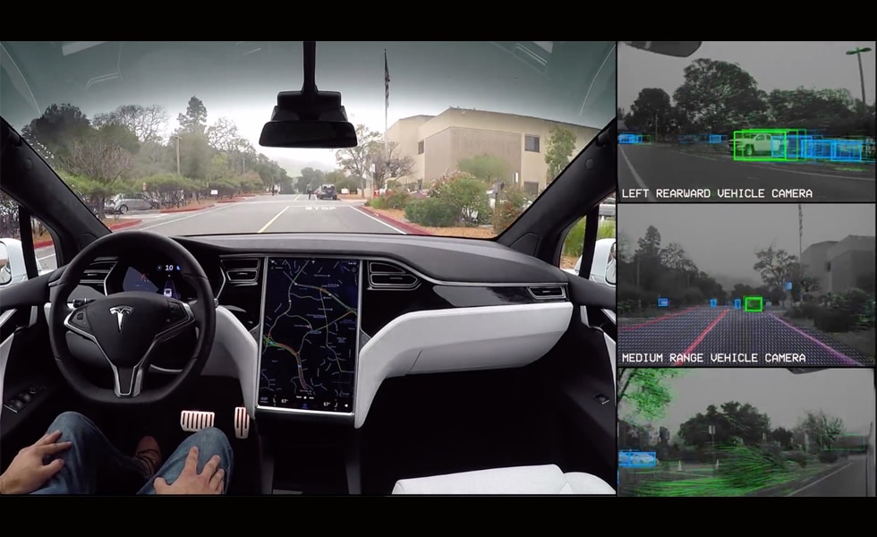Que voit une voiture autonome ? Tesla vous le montre dans cette démo